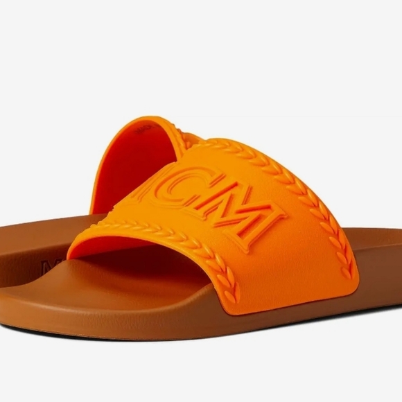 MCM | Shoes | Mcm Logo Group Slide | Poshmark